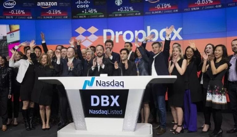 Dropbox Opens Trading with a Bang